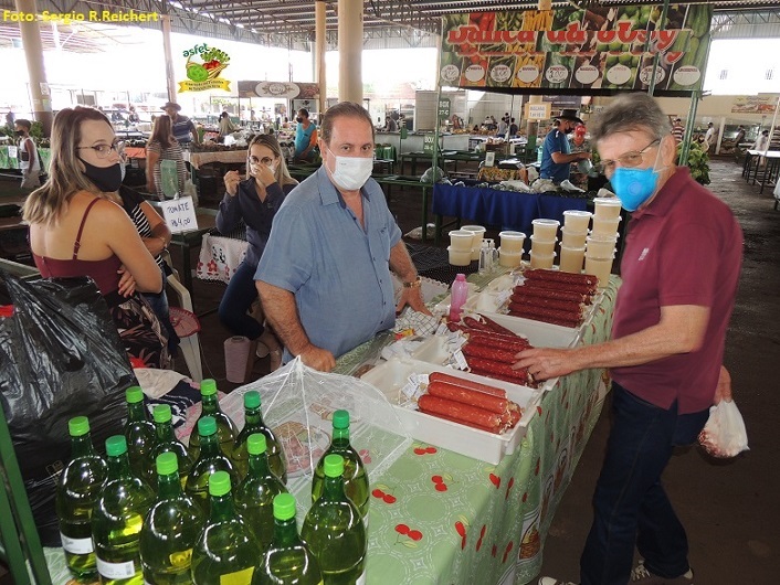 Produtos coloniais são mais uma atração para este domingo na Feira do ...